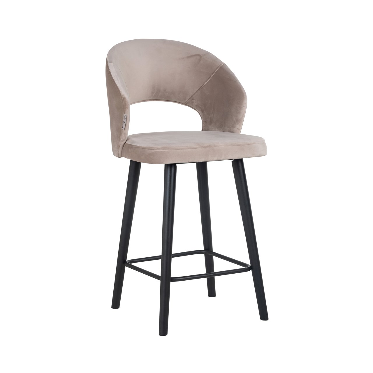 Counterstoel Savoy (Quartz Khaki Fluweel 903) – CéJor Wonen
